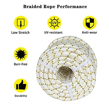 Arborist Bull Rope | High Strength Polyester | Tree Hoist Rigging Line ...
