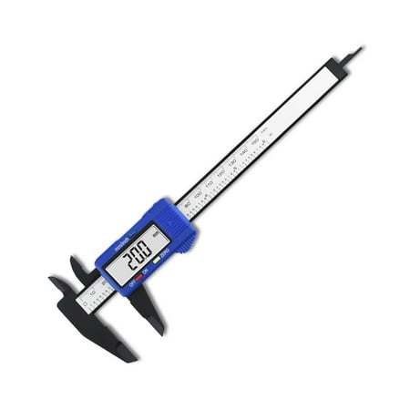 relayinert Digital 6-Inch Caliper Carbon Fiber Electronic Precision ...