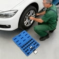 22PCS Anti-Theft Lock Lug Nut Screw Remover Set Wheel Locking Key Set ...