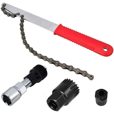 Bike Crank Puller, 4 Piece Crankset Remover, Bike Cassette Removal Tool ...