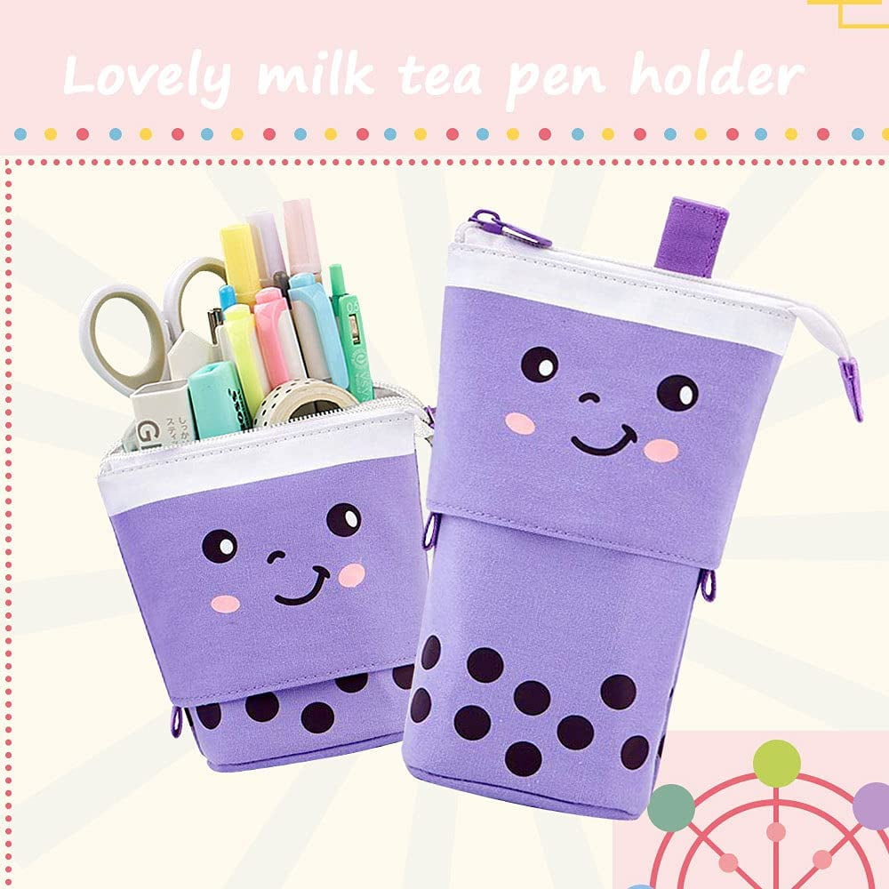 Buy Hommtina Boba Pencil Case, Pop up Pencil Box Makeup Pouch, Bubble ...