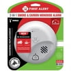 First Alert SCO500B Wireless Smoke and Carbon Monoxide Alarm with Voice ...