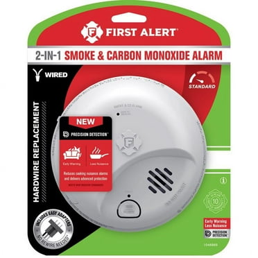 BRK Battery-Powered Ionization Smoke and Carbon Monoxide Detector - Walmart.com