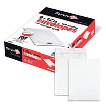 Survivor Tyvek USPS First Class Mailer, 10 x 13, White, 100/Box ...