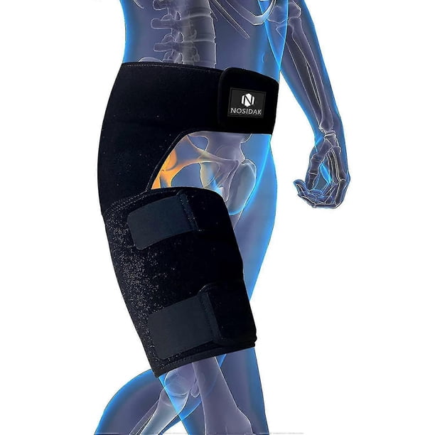 Hip Brace For Sciatica Pain Relief Hamstring Compression Sleeve Groin ...