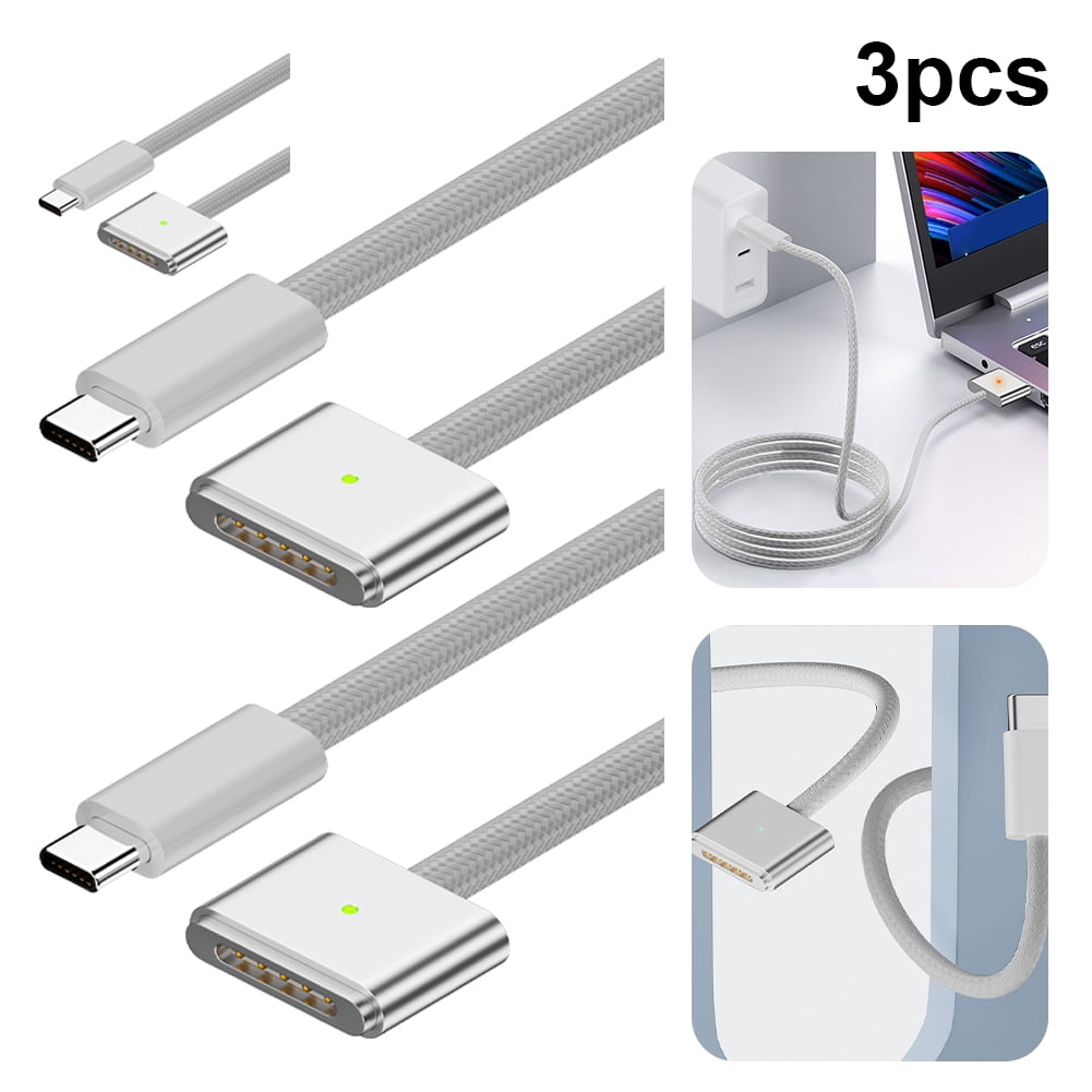 Cable Carga Rápida 2M Max Power PD140W Convertidor Carga para MacBook ...
