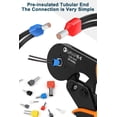 750Pcs Dual Bootlace Ferrule Kit Wire Ferrules Twin Ferrules Connectors ...