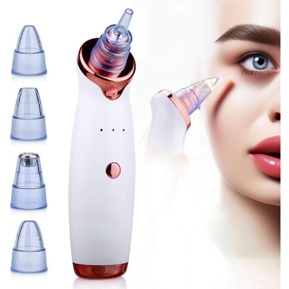 Blackhead Remover Pore Vacuum Cleaner, KROV Electric Rechargeable ...