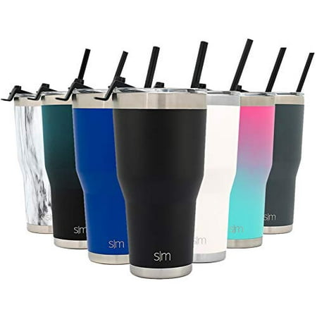 Simple Modern Cruiser Tumbler with Clear Flip Lid and Straw Insulated ...