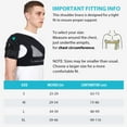 KD Shoulder Support Brace: Shoulder Stability Brace for Torn Rotator ...