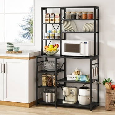 Costway Rolling Kitchen Island Cart Storage Cabinet w/ Wheels, Drawers ...