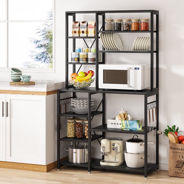 Tribesigns Kitchen Baker's Rack, 5-Tier+6-Tier Kitchen Utility Storage ...
