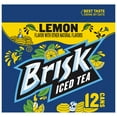 Lipton Brisk Lemon Iced Tea Drink, 12 fl oz, Pack of 12 Cans - Walmart.com