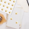 8Pcs Plastic Waterproof Self-Adhesive Picture Stickers Round Dot ...