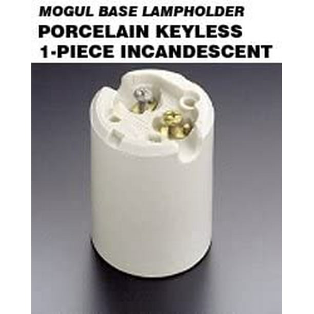 Leviton 5KV 2000W Mogul Base Porcelain Lamp Holder 8781-521 - Walmart.com