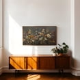 Moody Wildflowers Frame TV Art | Dark Green Botanical Summer Meadow ...