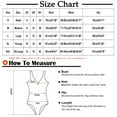 Dgankt One Piece Swimsuit Women Deep V Wrap Front Adjustable Strap Tie ...