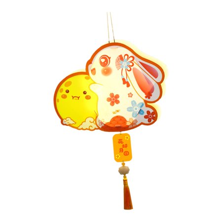 DIY Rabbit Lantern Handheld Multipurpose Portable Lights Strings ...
