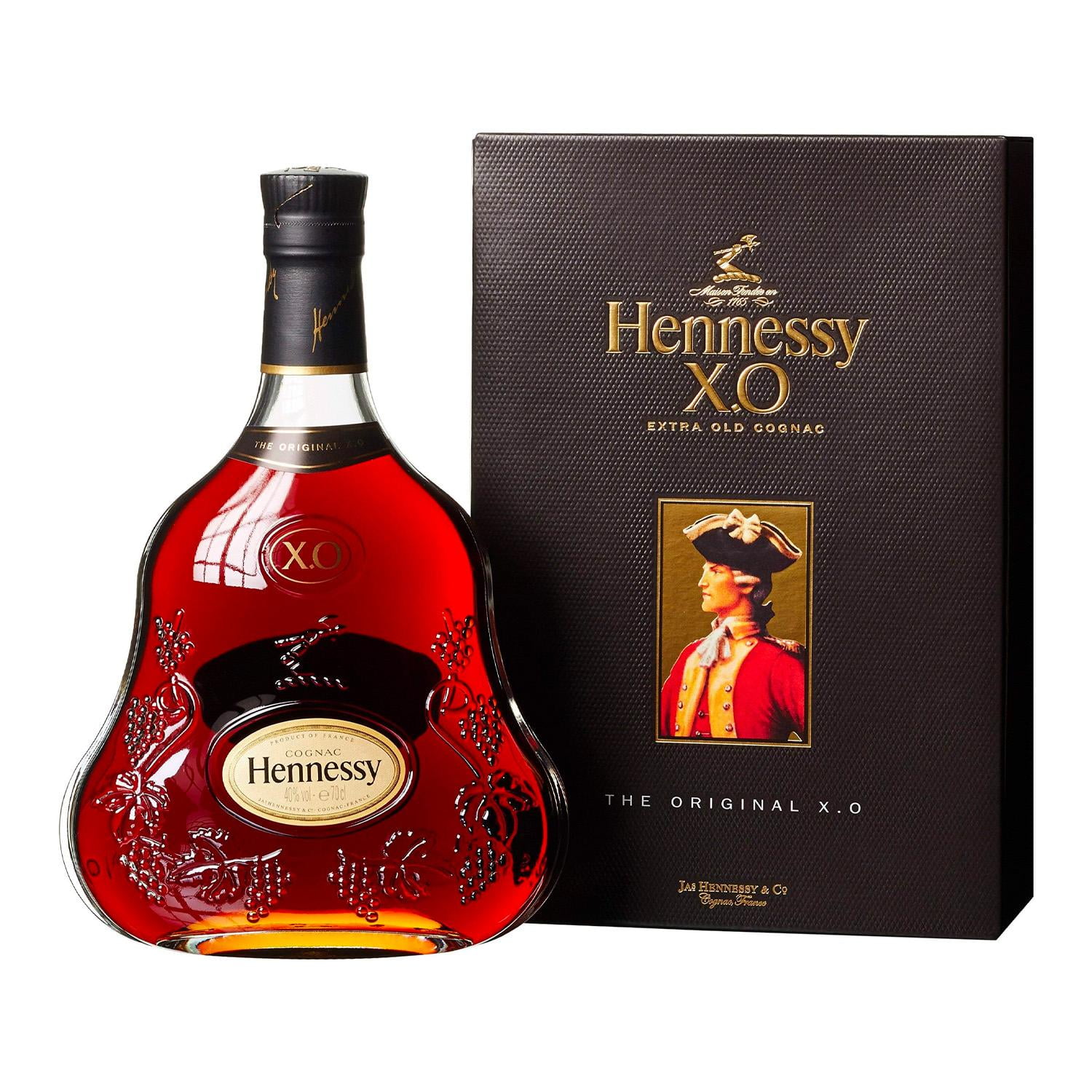 Pack de 6 Cognac Hennessy XO Estuche Metalico 700 ml | Bodega Aurrera en línea