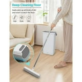 APODESS Sponge Mop and Bucket Set with Wringer - Floor Wet Mop with 3 ...