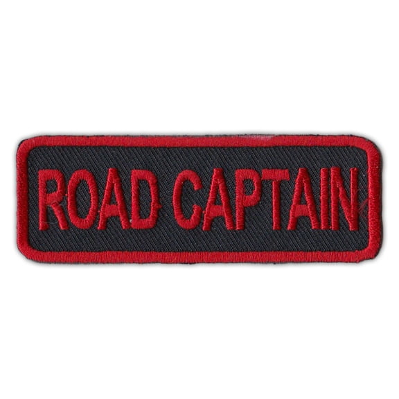 Motorcycle Jacket Patch - Sgt At Arms (Sergeant) - Rank, Position - Red ...