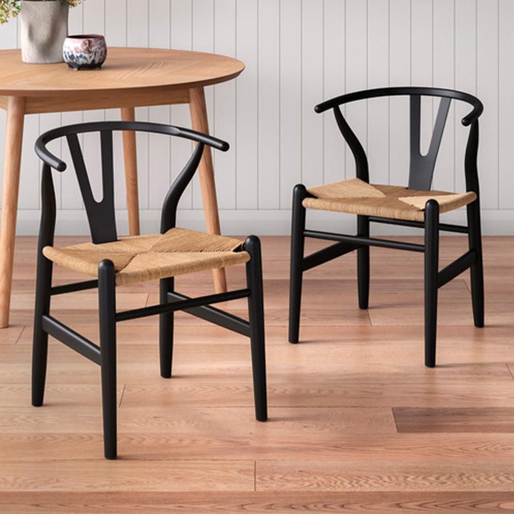 Click here for Heavenly Collection Wood Dining Chair Set Of 2 prices