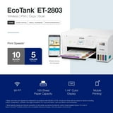 Epson EcoTank ET-2803 Wireless Color All-in-One Cartridge-Free ...