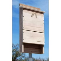 BestNest Triple-Celled Bat House, 250 bats, Wood Construction ...