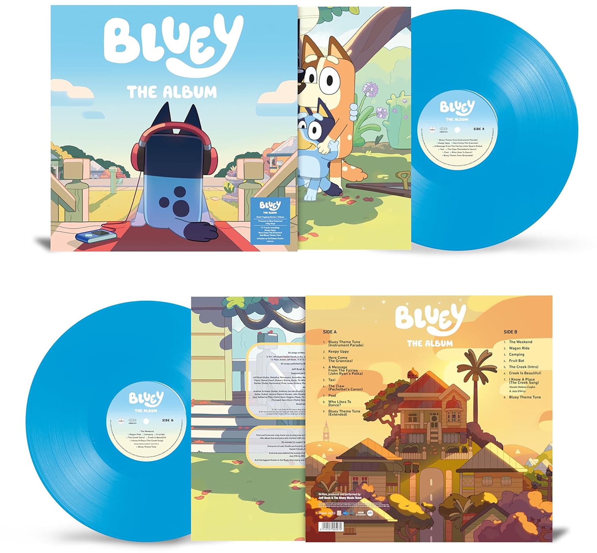Bluey - Bluey The Album [140-Gram Bluey Colored Philippines | Ubuy