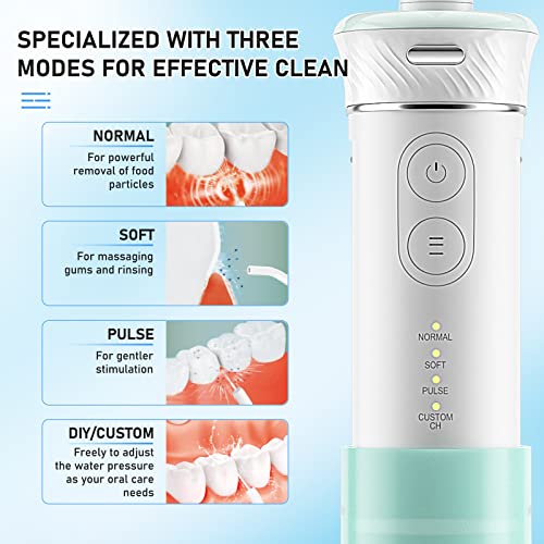 Buy Hangsun Water Flosser Cordless Oral Irrigator Mini Portable Water ...