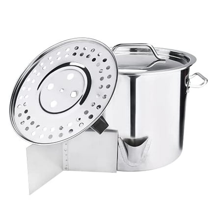 ARC 24QT Stainless Steel Steamer Pot Tamale Steamer Pot with Divider ...