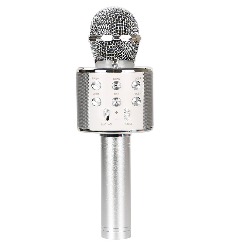 Wireless Bluetooth Karaoke Microphone For Kids Party Holiday Portable ...