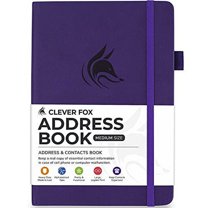 67144 Mead Address Book. 52 sheets 7 3/4" x 5 1/8". Assorted colors ...