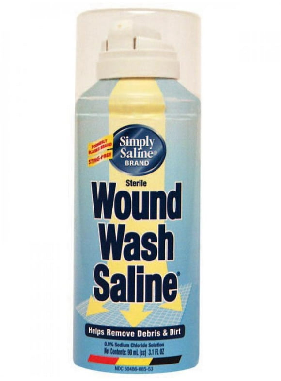 Saline Wound Wash in First Aid - Walmart.com