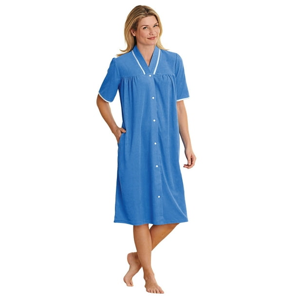 Terry Snap Robe - Walmart.com