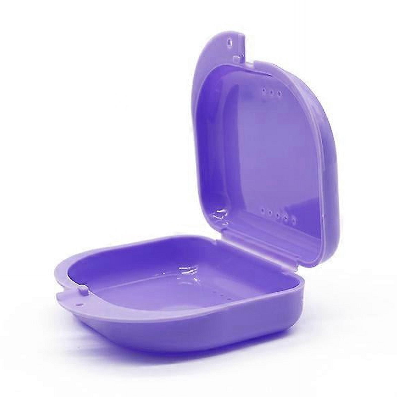 50Pcs Dental Orthodontic Retainer Box Denture Storage Container Mouth ...