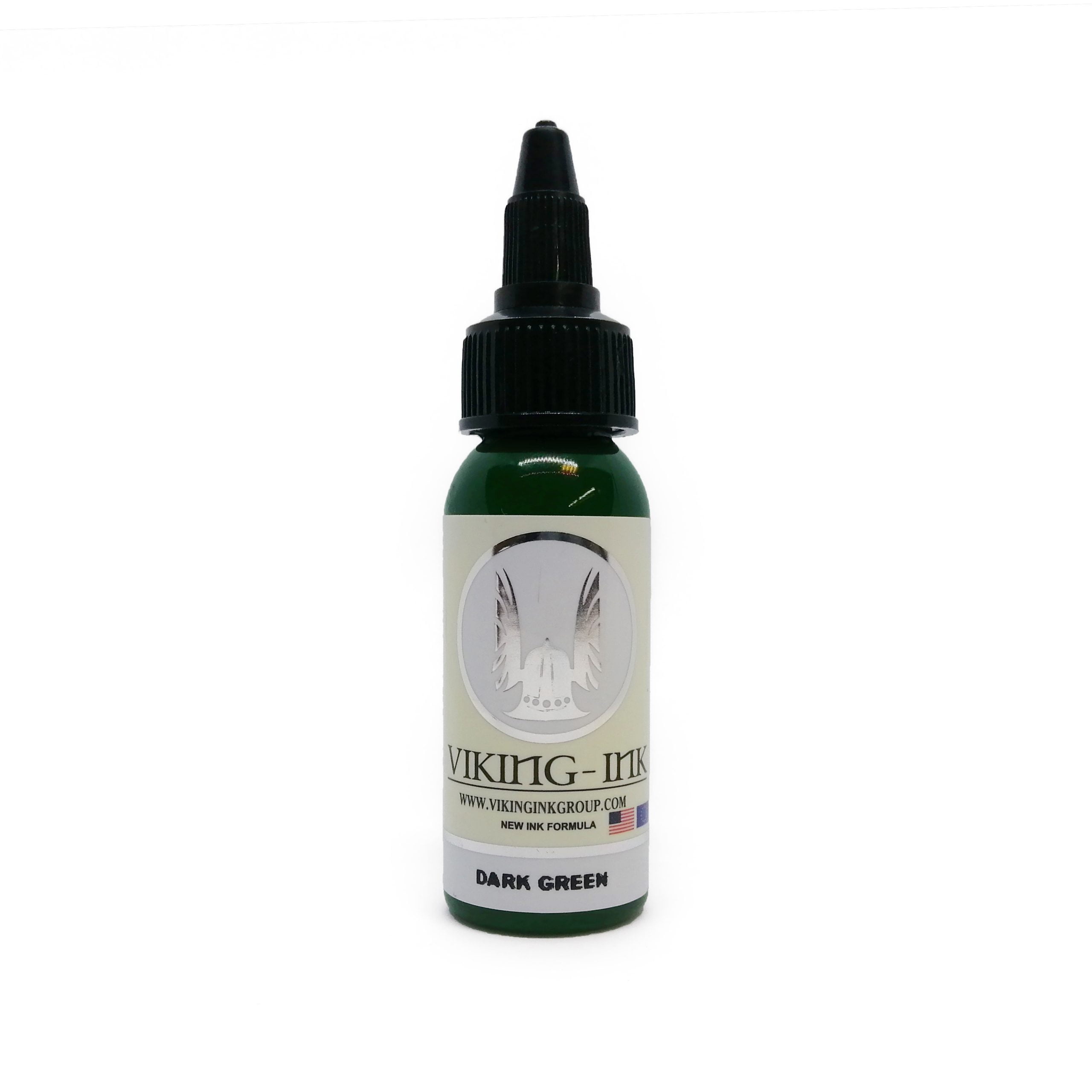 Viking Ink Professional Tattoo Inks Color Dark Green 1oz (30ml ...