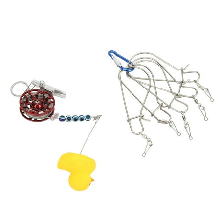 Fish Stringer Kit, Live Fish Lock Rustproof 5m Steel Wire Portable ...