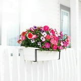 Sun Joe Deco Joe Adjustable Flower Box Holder in Black - Walmart.com
