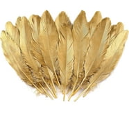 120pcs Colorful Goose Feathers for DIY Crafts, Jewelry Making, Wedding ...