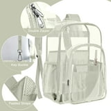 Sanmadrola New Clear Backpack Clear Bag Heavy Duty Waterproof ...