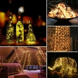 Solarera Solar String Lights Outdoor, 200 LED 72 Ft Long Starbright ...