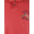 Men's Distressed Classic Painted Patched RL Polo Shirt XX-Large ...