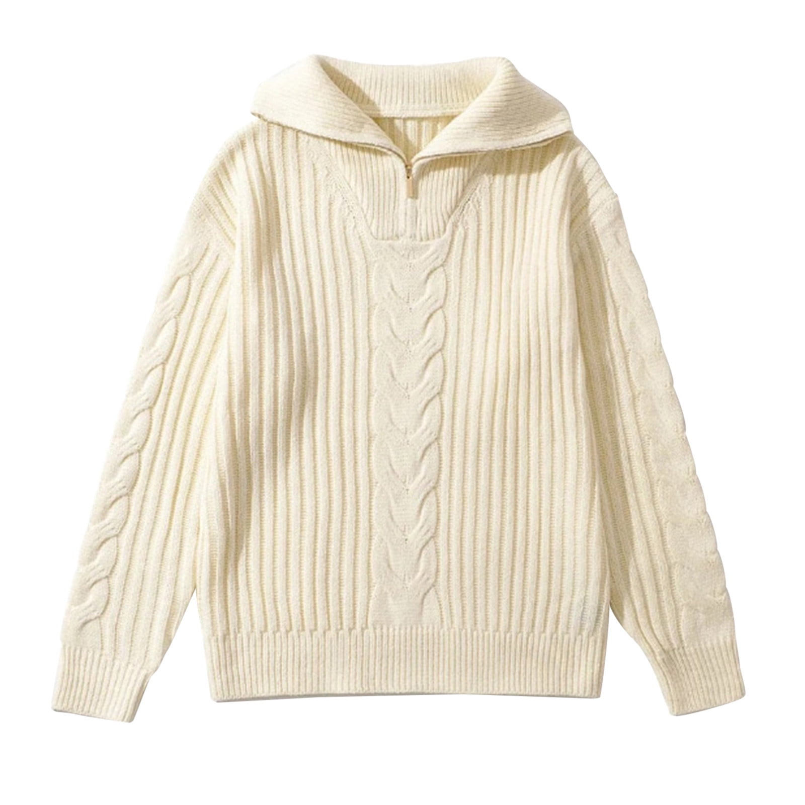 Click here for Duoif Sweaters For Women Trendy Solid Color Loose... prices