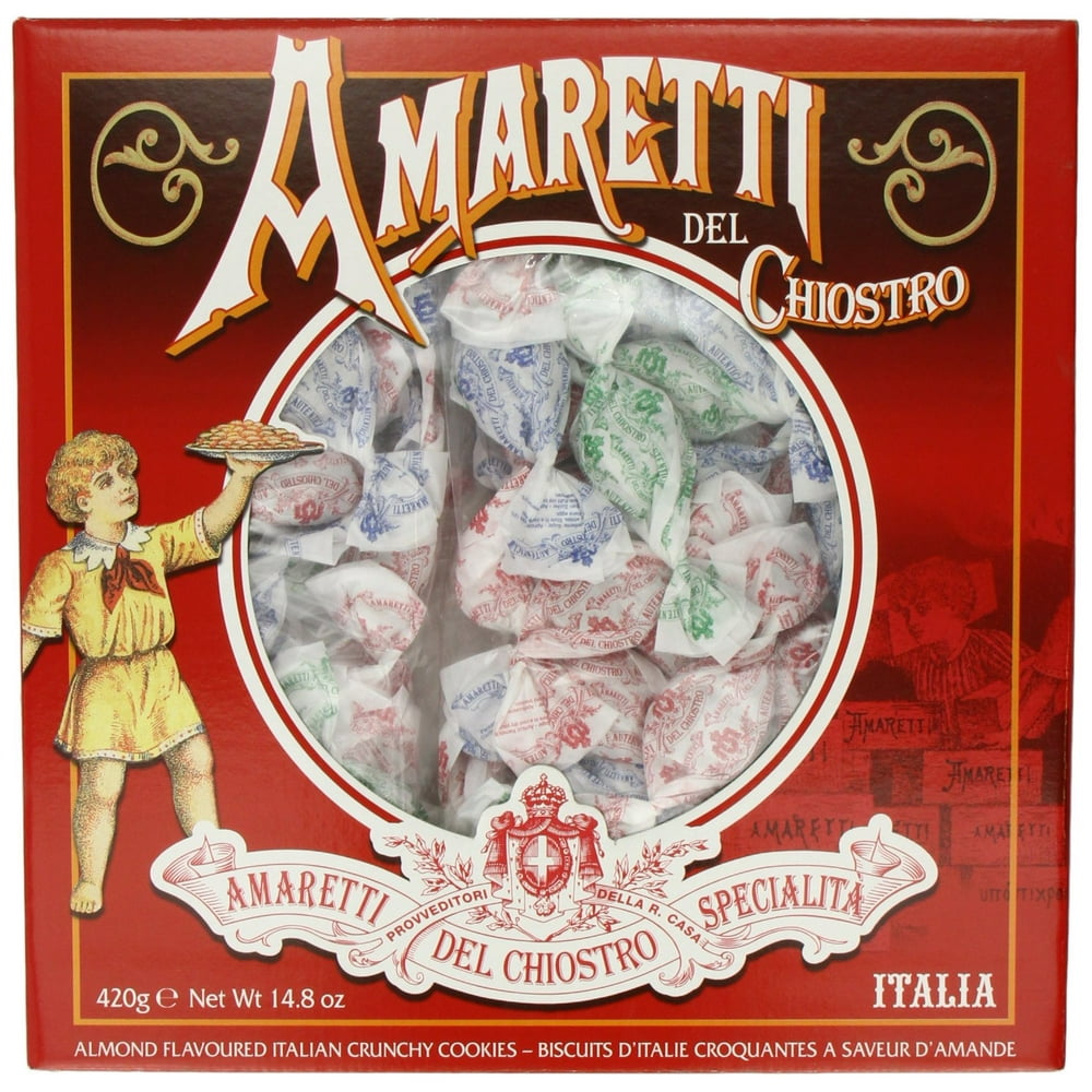 Amaretti del Chiostro - Amaretti - Large Window Box - 420g - Walmart ...
