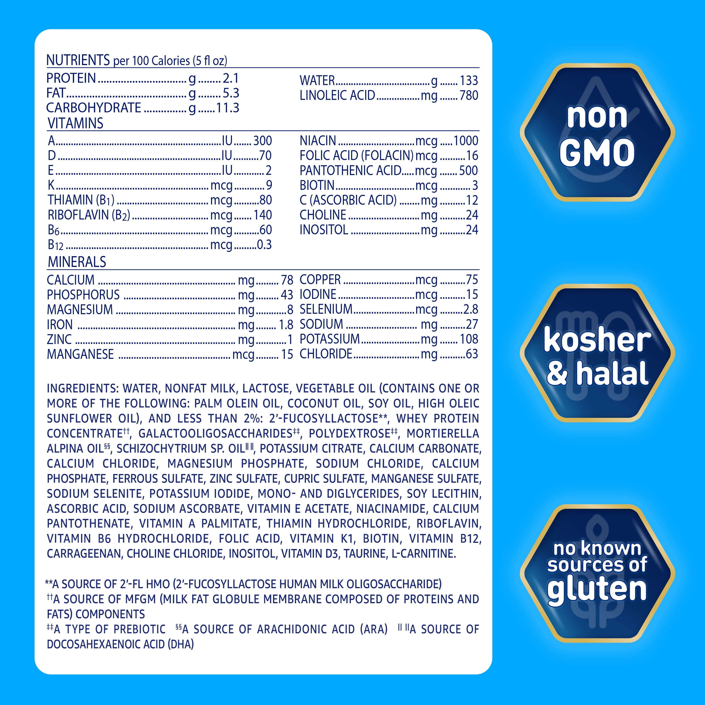 Enfamil NeuroPro Baby Formula, Milk-Based Infant Nutrition, MFGM* 5 ...