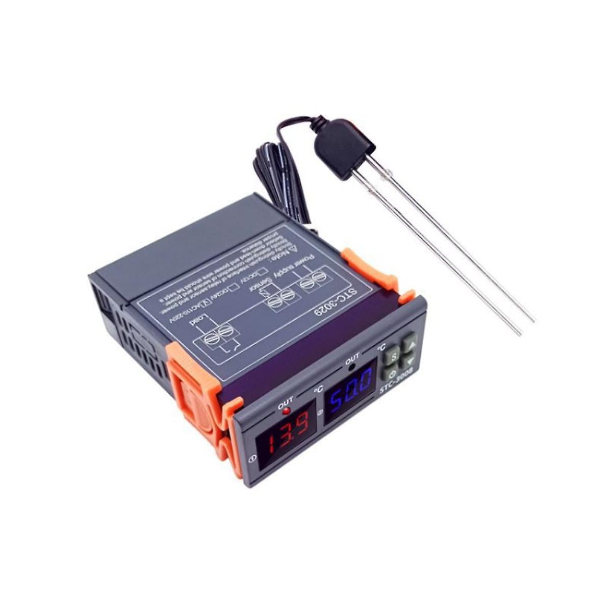 STC-3029 Controlador de humedad Módulo sensor de humedad del suelo ...