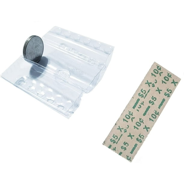Buffalo 10 Units/Pack, Canadian Transparent Coin Wrappers (10 Cents ...