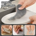 2-Pack Silicone Sponge Scrubbers, 2 in 1 Non-Scratch Double-Sided ...