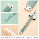 Portable Chopsticks Flatware Set, Silicone Lightweight Chopstick and ...